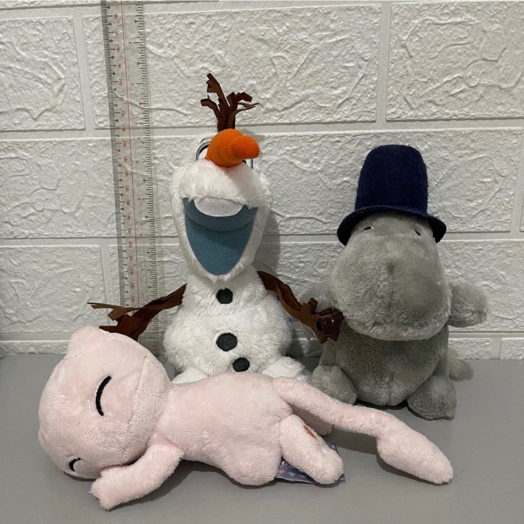 80 Each | Frozen Olaf, Pokemon Miew, Moomin Small Plushies, Hobbies ...