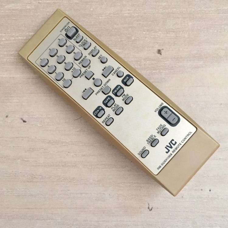 80%新 JVC HiFi 原裝 遙控 RM-SUXH100A genuine authantic remote control, 音響器材 ...