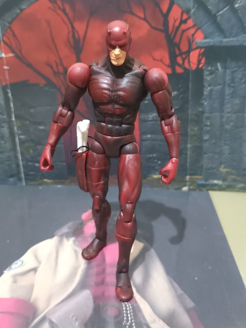 絕版1/12 marvel legends daredevil 及McFarlane Toys DC Multiverse 7 ...