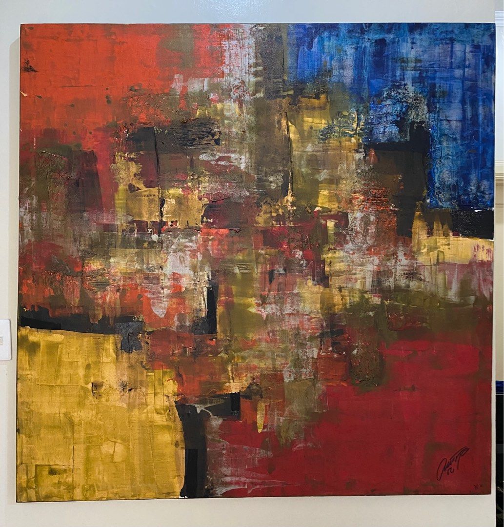 Acuna Painting 4.5ft x 4.5 ft, Hobbies & Toys, Stationary & Craft, Art ...