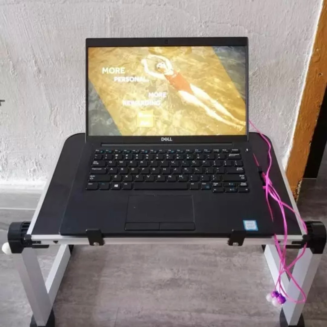 Adjustable Laptop Stand Table | Smart LapDesk | Lap Desk For Computer ...