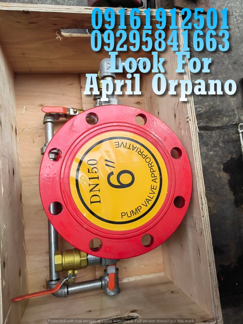 ALARM CHECK VALVE, Commercial & Industrial, Construction Tools & Equipment on Carousell