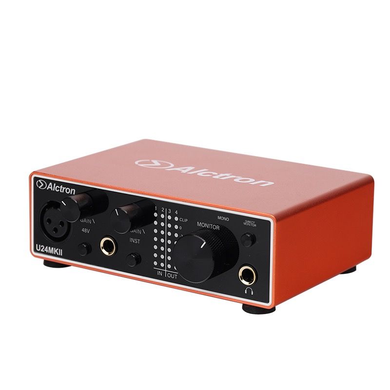 ALCTRON U24MKII 專業錄音聲卡 USB專業錄音聲卡ALCTRON U24MKII professional audio ...