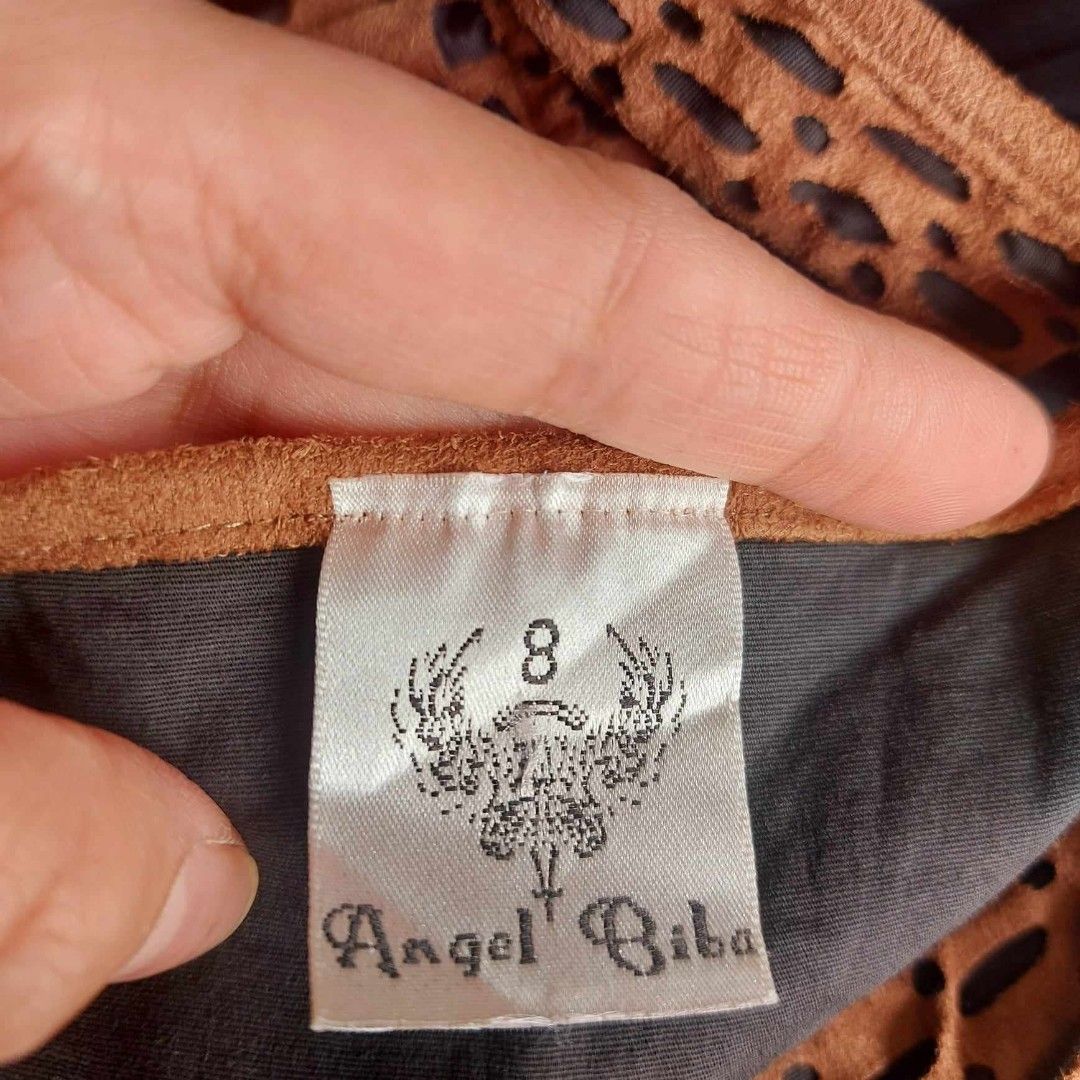 ANGEL BIBA STANDOUT RARE CUT MINI DRESS XS-SMALL, Women's Fashion ...