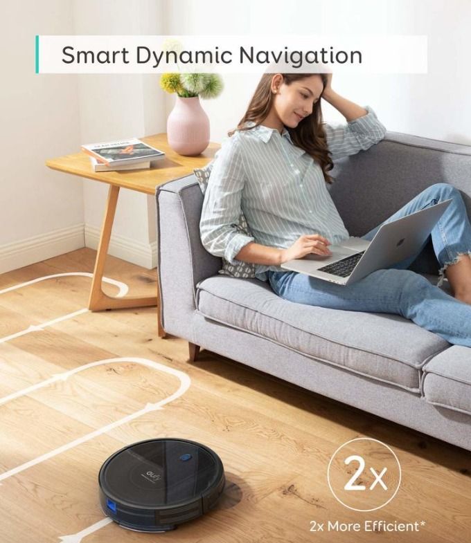 Anker T2150 Eufy RoboVac G10 Hybrid, Robotic Vacuum Cleaner, Smart ...