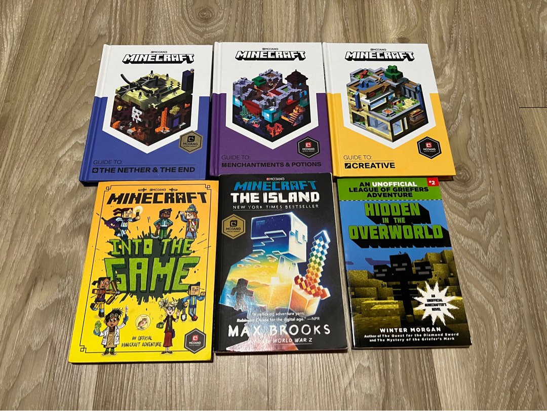 Assorted Minecraft Books, Hobbies & Toys, Books & Magazines, Children's ...
