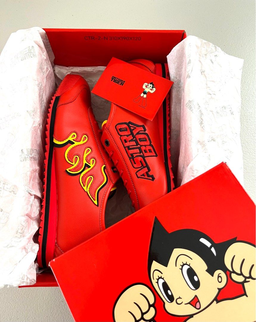 Astro Boy x Onitsuka Tiger, Men's Fashion, Footwear, Sneakers on Carousell