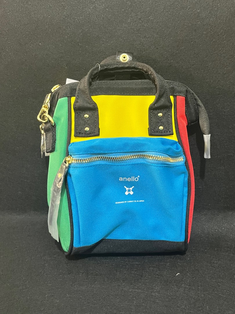 AUTHENTIC ANELLO Crossbody Bag / Mini Sling Bag Unisex, Women's Fashion ...