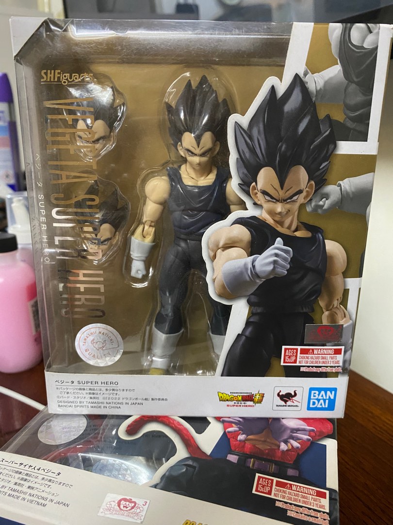 Bandai S.H.Figuarts Dragon Ball Super VEGETA Super Hero Action Figure ...