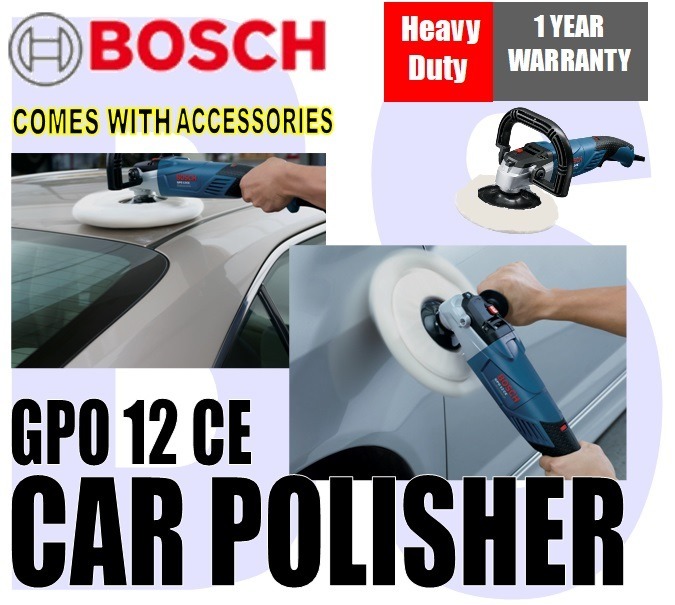 BANSOON BOSCH GPO 12 CE Professional Polisher. Car Polisher. Comes with ...