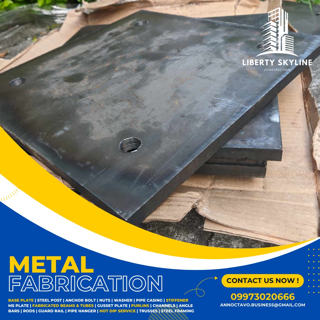 Steel Base Plates | Foundation Design | Building Construction ...