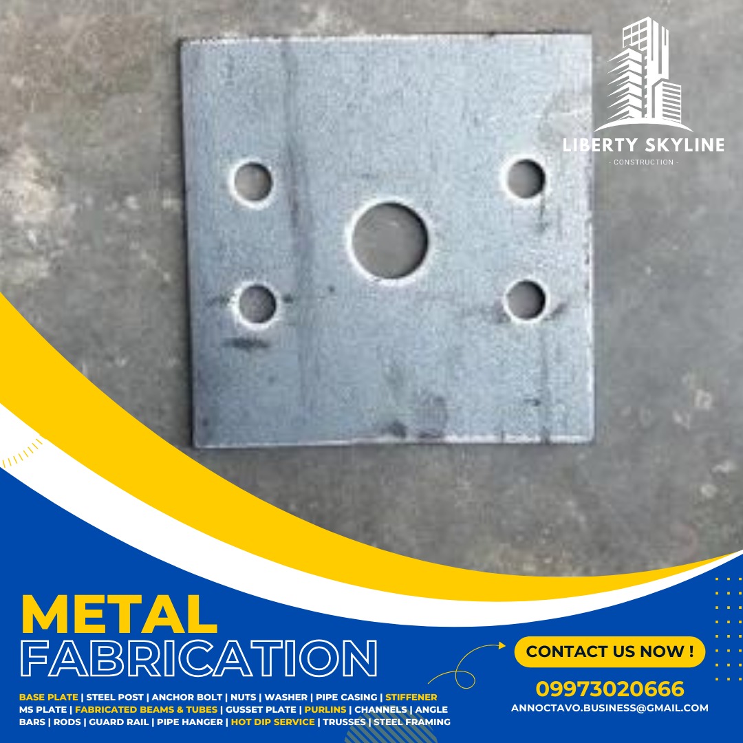 Base Plates | Metal Plate | MS Plates | Cut Size Plates | HDG Base ...