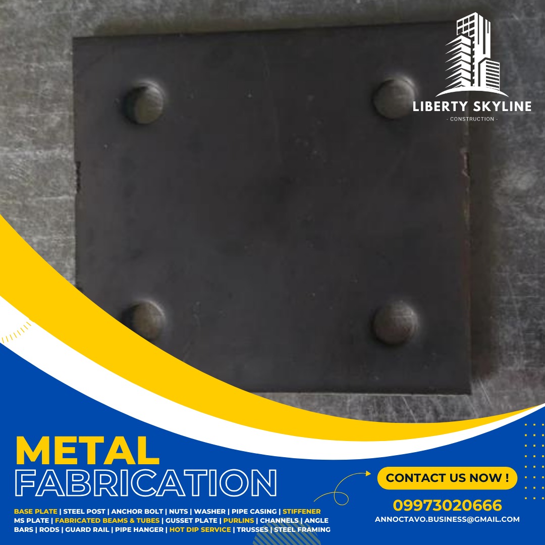 Base Plates | Metal Plate | MS Plates | Cut Size Plates | HDG Base ...