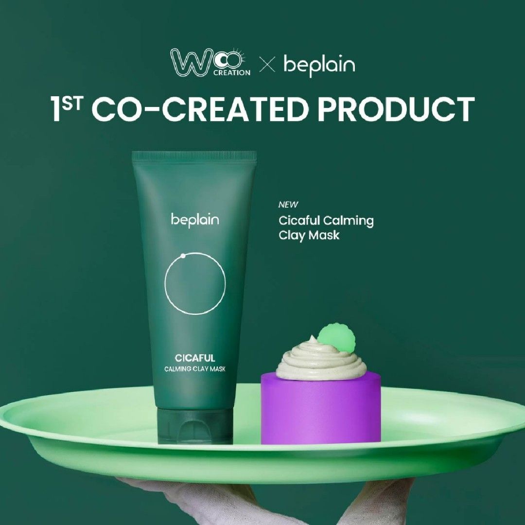 BEPLAIN Cicaful Calming Clay Mask 100g, Beauty & Personal Care, Face ...