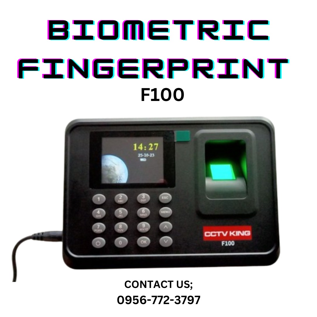 Biometric Fingerprint for Time and Attendance, Computers & Tech, Office ...