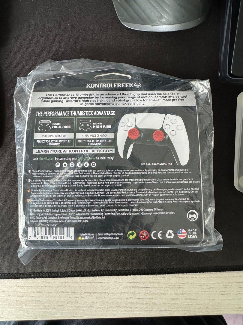 BNIB Kontrol Freek FPSFreek PS4 PS5 Inferno, Video Gaming, Gaming Accessories, Controllers on ...