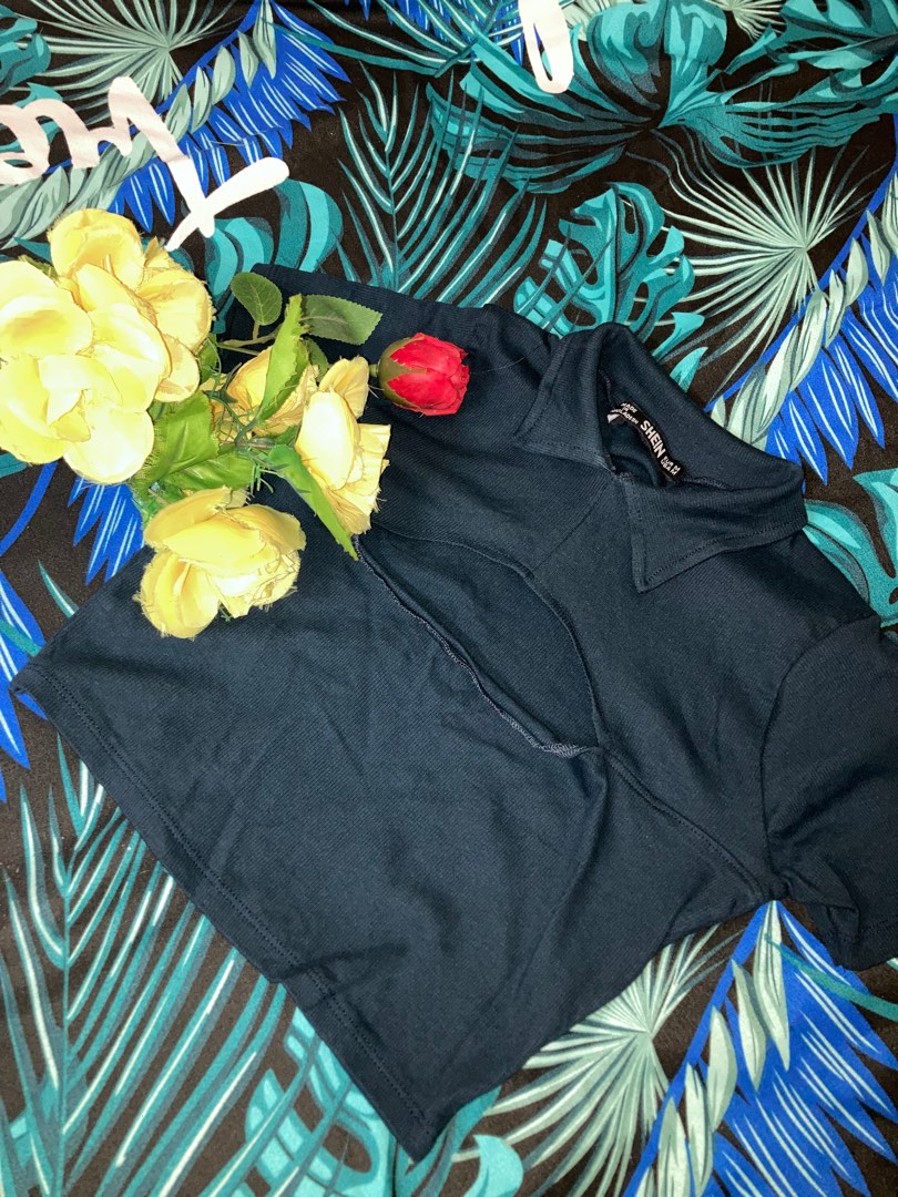 Boob Cut Crop Top Womens Fashion Tops Shirts On Carousell