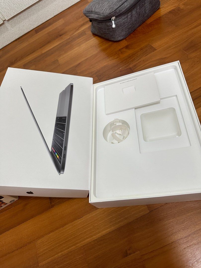 BOX ONLY: Macbook Pro 13inch - touch screen, Computers & Tech, Laptops ...