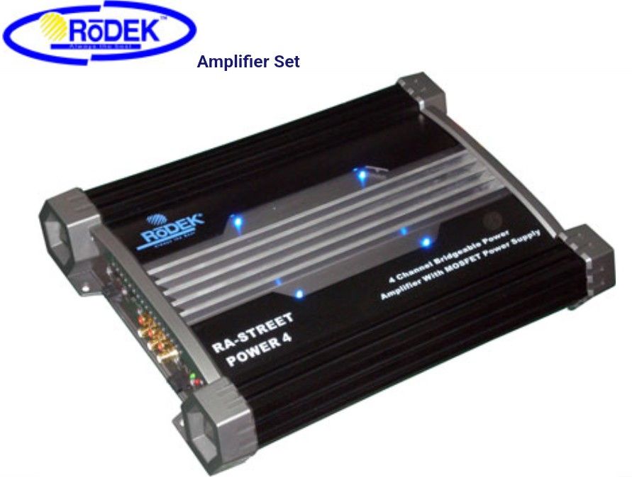 Brand New Power Rodek 4 Channel Amplifier, Car Accessories, Accessories ...
