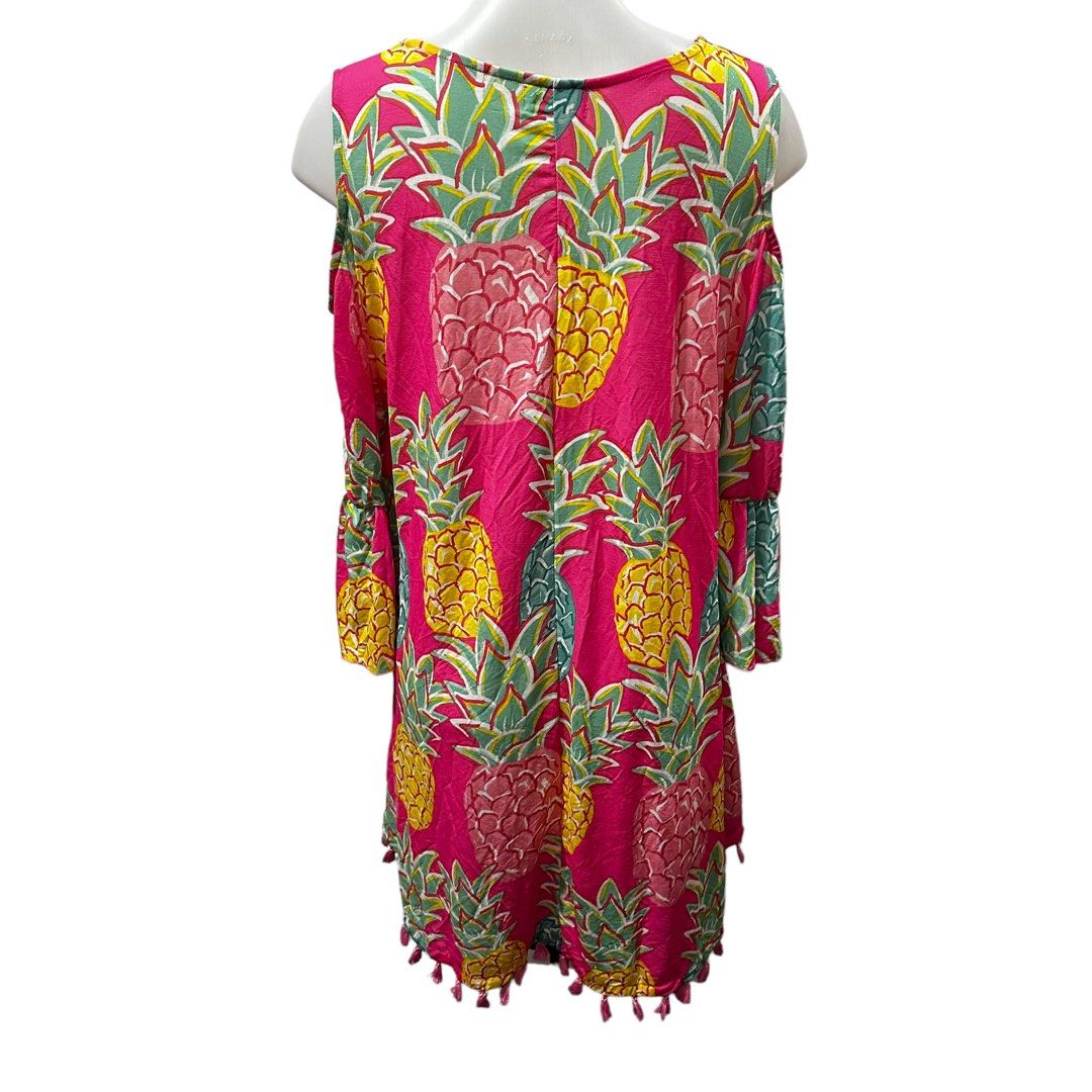BRAND NEW SIMPLY SOUTHERN longsleeve bakuka dress pink pineapple, Women ...