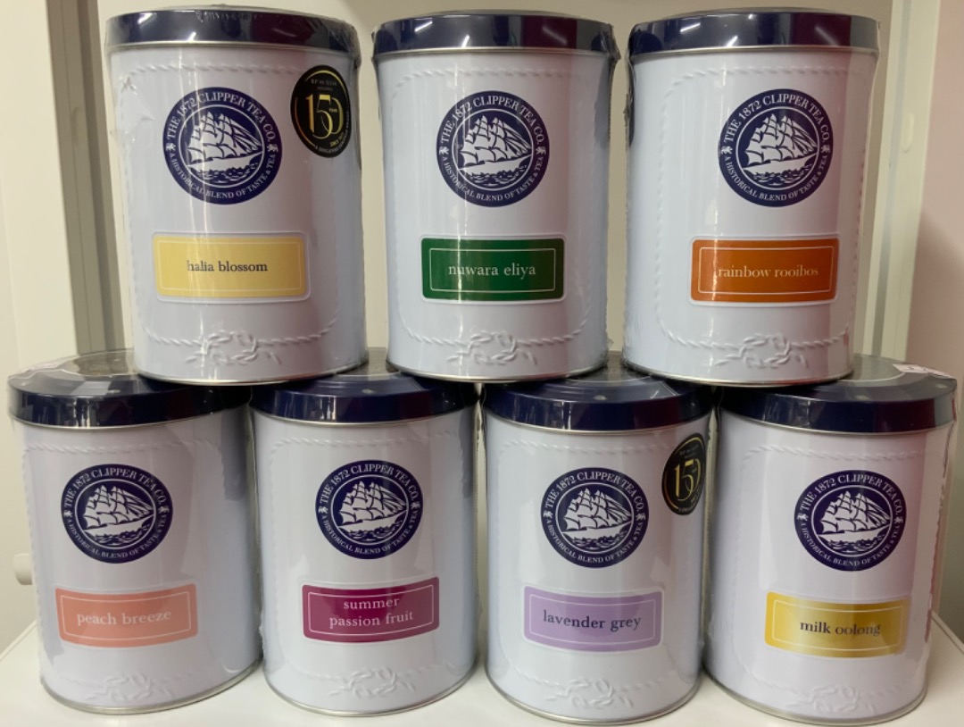 BRAND NEW THE 1872 CLIPPER TEA CO Caddies, Food & Drinks, Beverages on ...