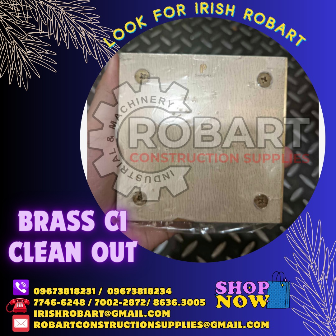 Brass CI clean out, Commercial & Industrial, Construction Tools ...