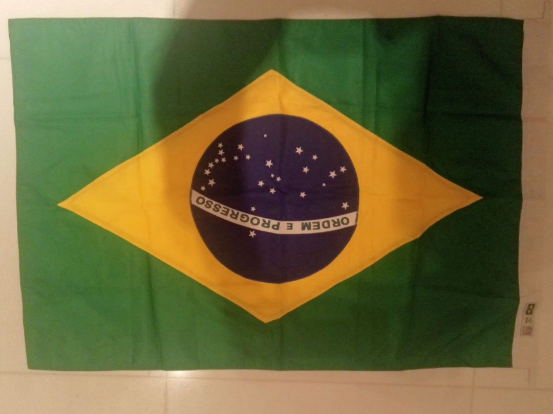 Brazil Flag- original, Hobbies & Toys, Collectibles & Memorabilia ...