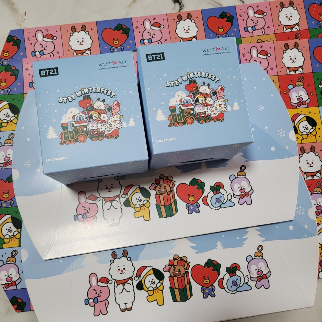 BT21 Winterfest Blind Boxes, Hobbies & Toys, Memorabilia & Collectibles ...