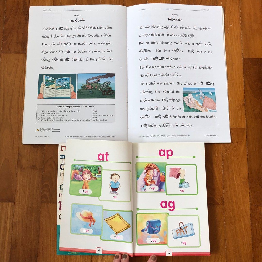 Bundle of I Can Read English literacy books teaching resource phonics readers for children ...