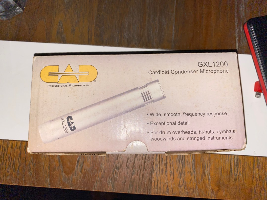 CAD GXL1200 Cardioid Condenser Microphone, Hobbies & Toys, Music ...