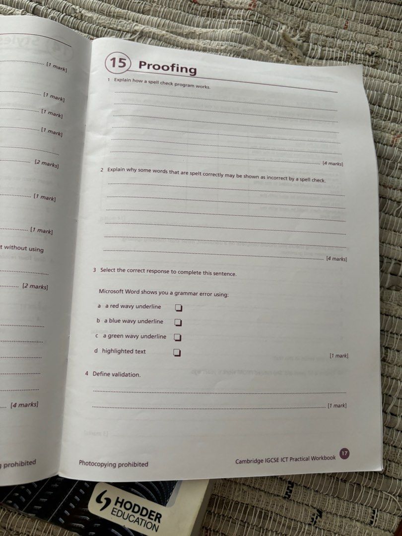 Cambridge Igcse Ict Practical Workbook Hobbies And Toys Books