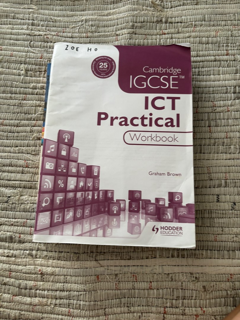 Cambridge Igcse Ict Practical Workbook Hobbies And Toys Books