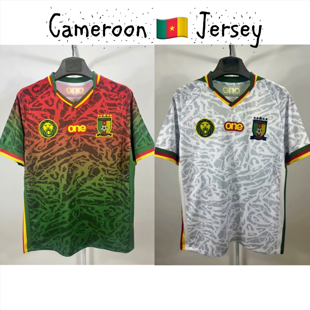 Cameroon Jersey 2024 Football Jersey Soccer Jersey Tshirt, Men's ...