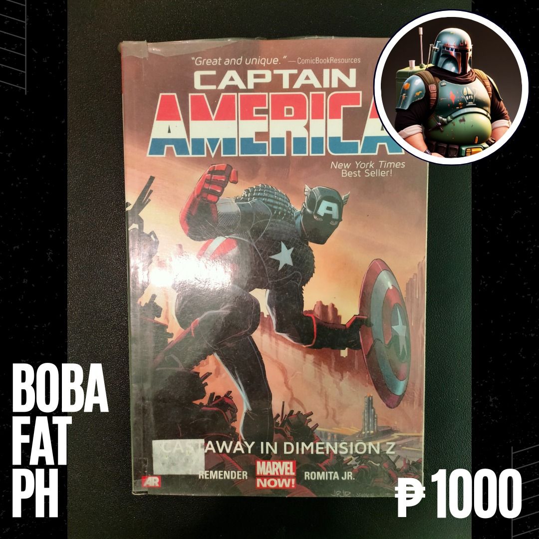 Captain America: Castaway in Dimension Z (Comic), Hobbies & Toys, Books ...