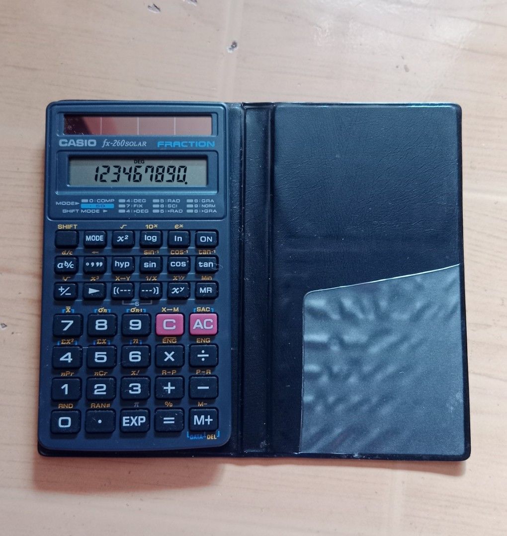 Casio FX 260 Solar II Scientific Calculator, Hobbies & Toys, Stationary ...