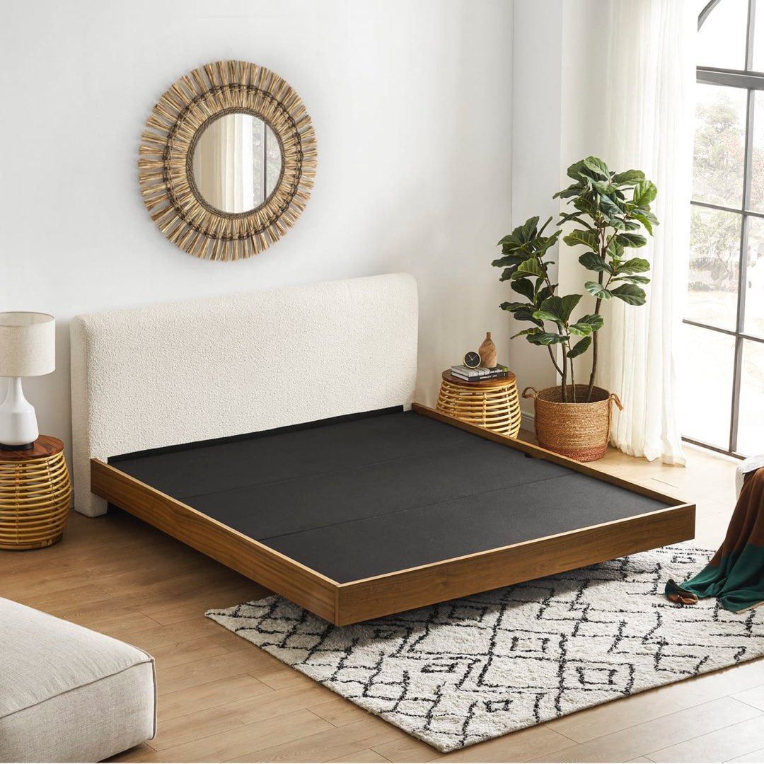 Castlery Joseph Bed - Boucle (King), Furniture & Home Living, Furniture ...