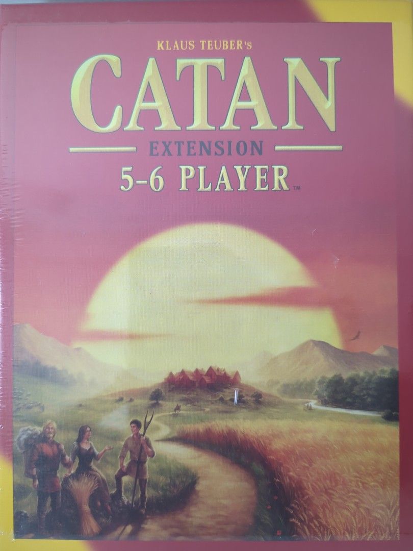 Catan 5-6 player extension pack only. Brand new. Not opened, Hobbies ...