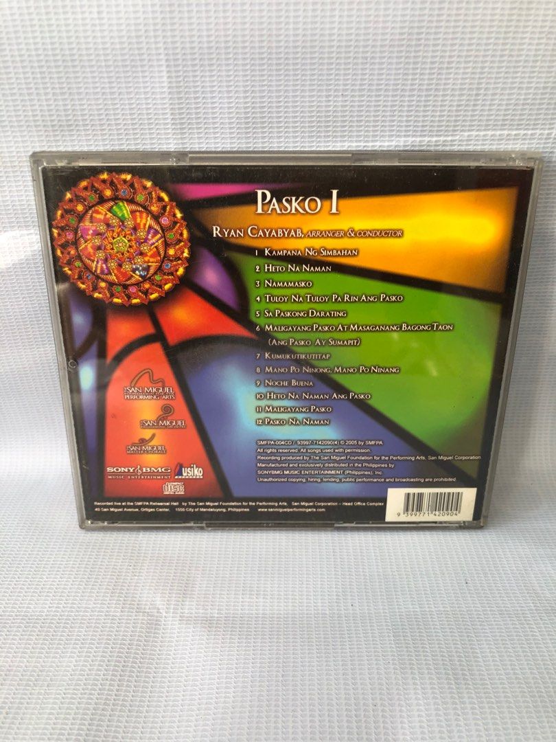 CD Ryan Cayabyab Pasko I, Hobbies & Toys, Music & Media, CDs & DVDs on ...