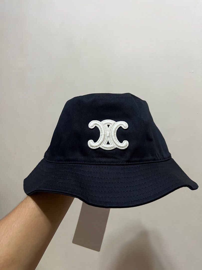 Celine Triomphe Bucket Hat, Men's Fashion, Watches & Accessories, Caps ...