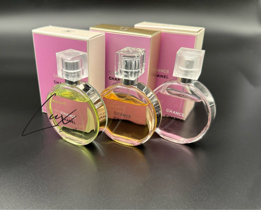 Chanel Chance Perfumes Tester Used 1-2times for scent Testing 35ml/pc ...
