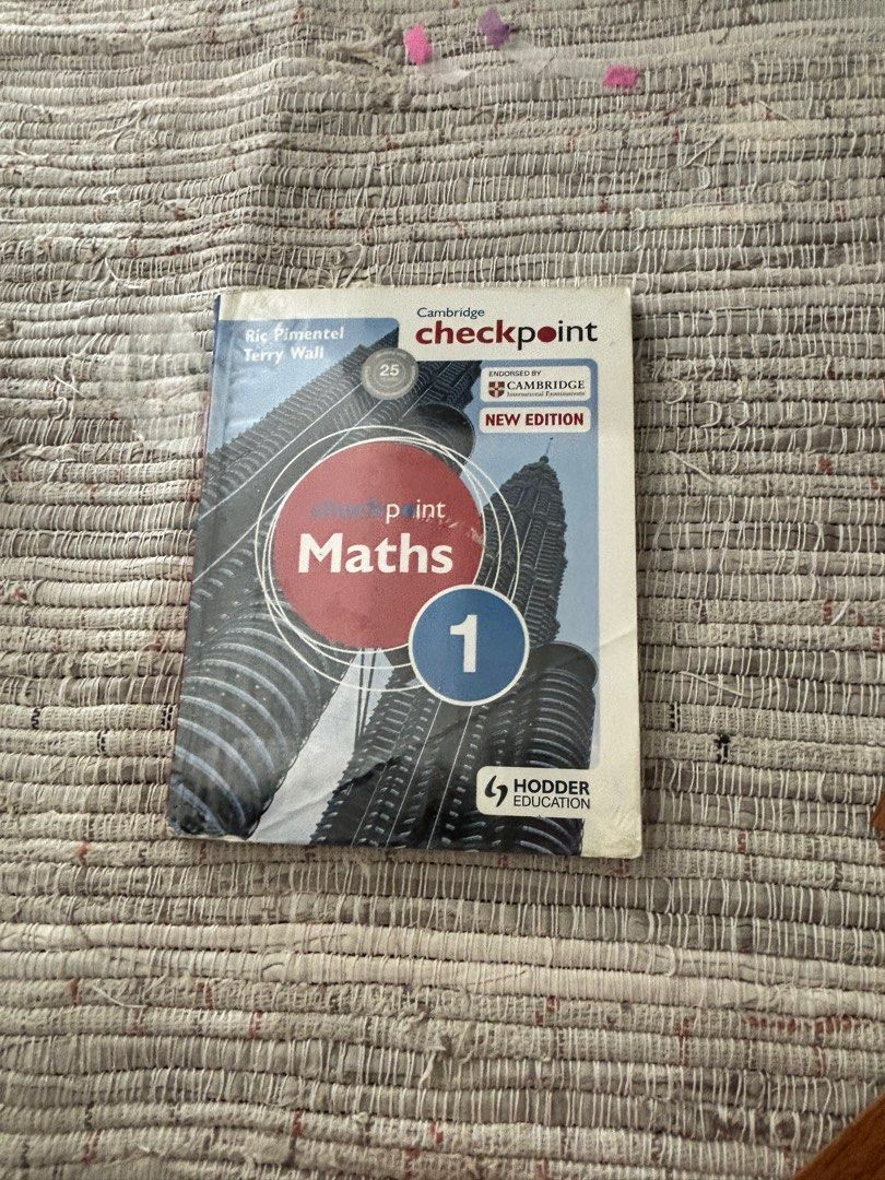 Checkpoint Maths Coursebook 1, Hobbies & Toys, Books & Magazines ...