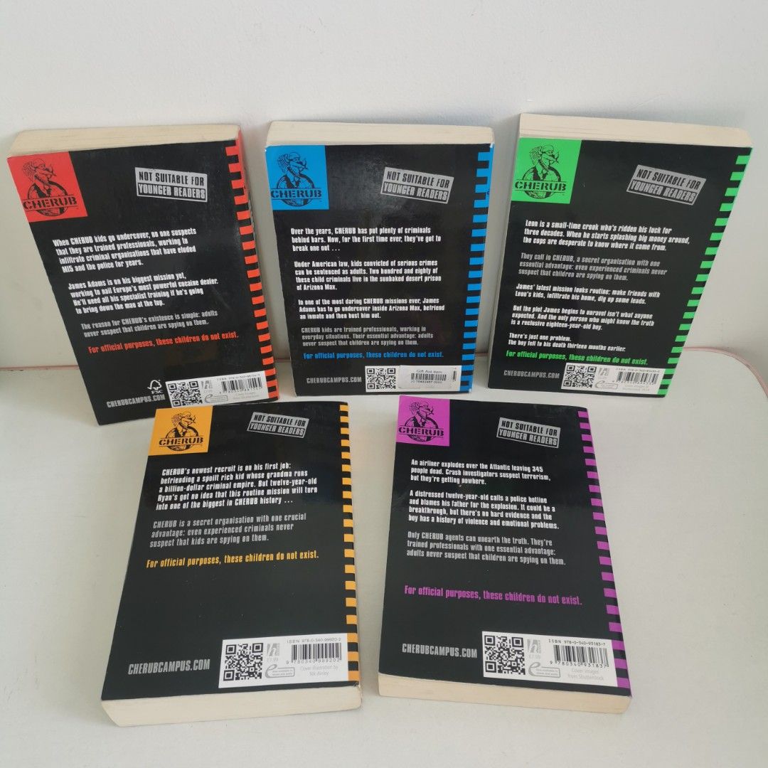 Cherub Series Robert Muchamore, Hobbies & Toys, Books & Magazines ...