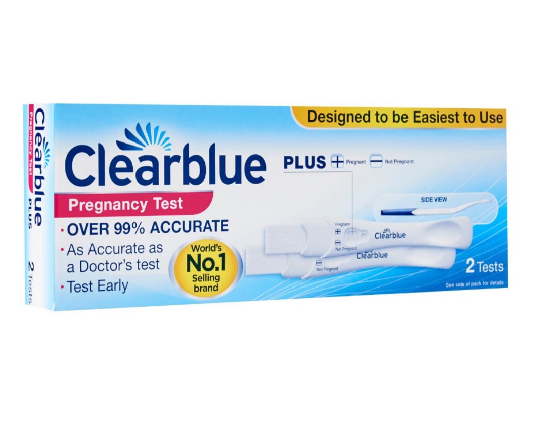 Clear blue Pregnancy Test PLUS 1s, Babies & Kids, Maternity Care on ...
