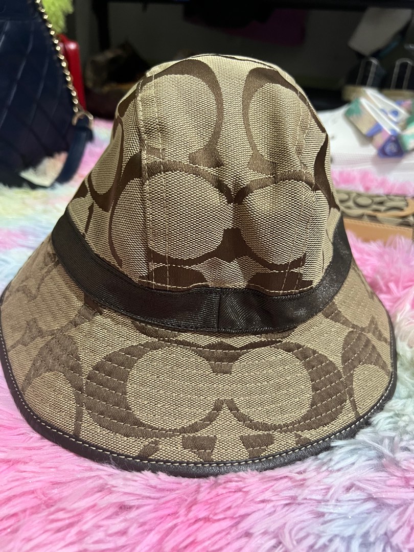 Coach bucket hat, Women's Fashion, Watches & Accessories, Hats ...