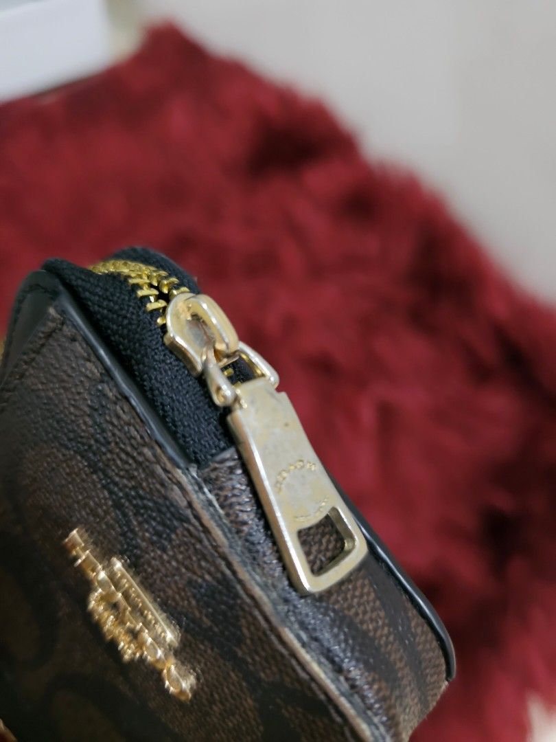 Coach logo wallet, Luxury, Bags & Wallets on Carousell