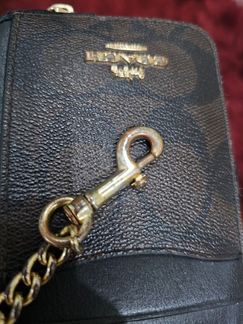 Coach logo wallet, Luxury, Bags & Wallets on Carousell