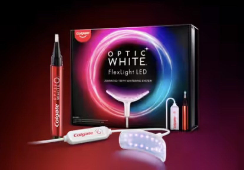 Colgate Optics White Flexlight Teeth Whitening Kit, Beauty & Personal ...