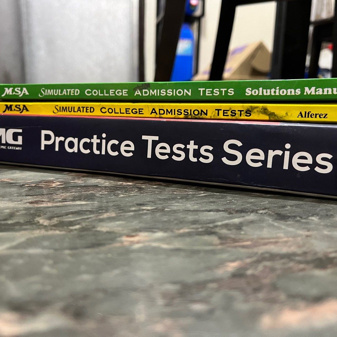 College Entrance Exam Reviewer Set, Hobbies & Toys, Books & Magazines ...