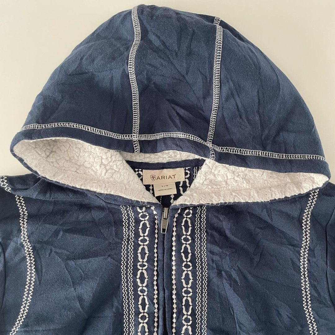 Contrast Stitch Zip Jacket (L), Women's Fashion, Coats, Jackets and ...