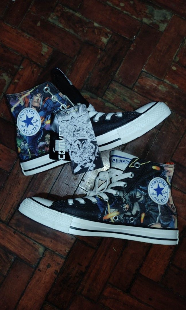CONVERSE x DC COMICS LIMITED EDITION "JUSTICE LEAGUE", Men's Fashion ...